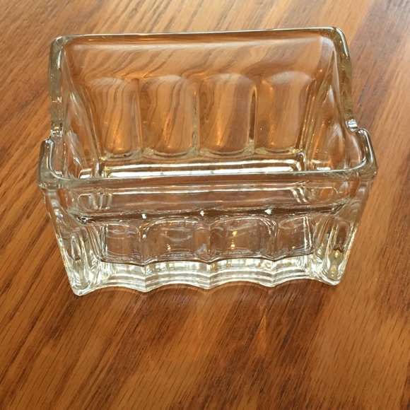 Storage & Organization | Handy Faceted Glass Makeup Accessory Dish ...
